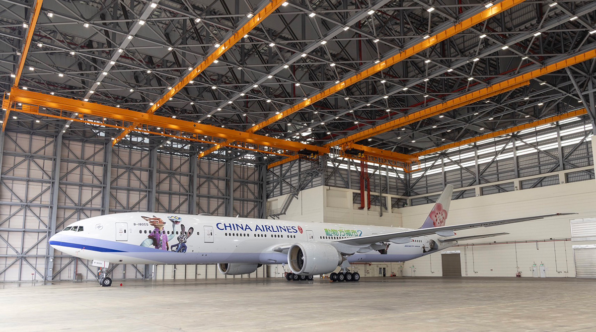 China Airlines Disney’s “Zootopia 2” Themed Livery Plane Takes Off ...